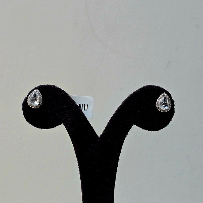 Edge Pearl Studs – Mayuri Silver House